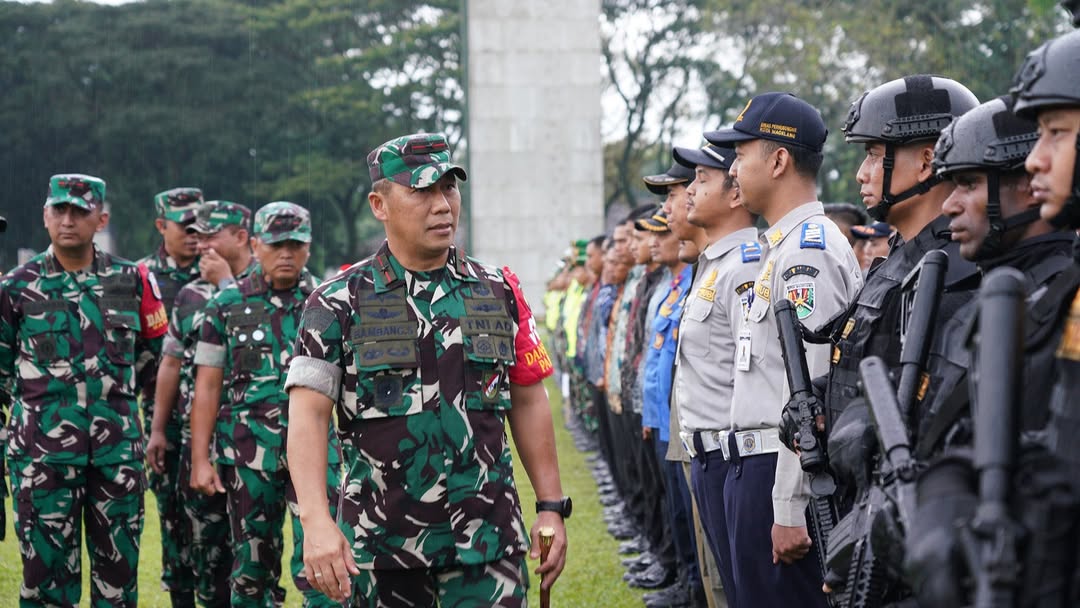 Presiden Prabowo ke Magelang, 3.300 Personel Gabungan TNI/Polri Disiagakan