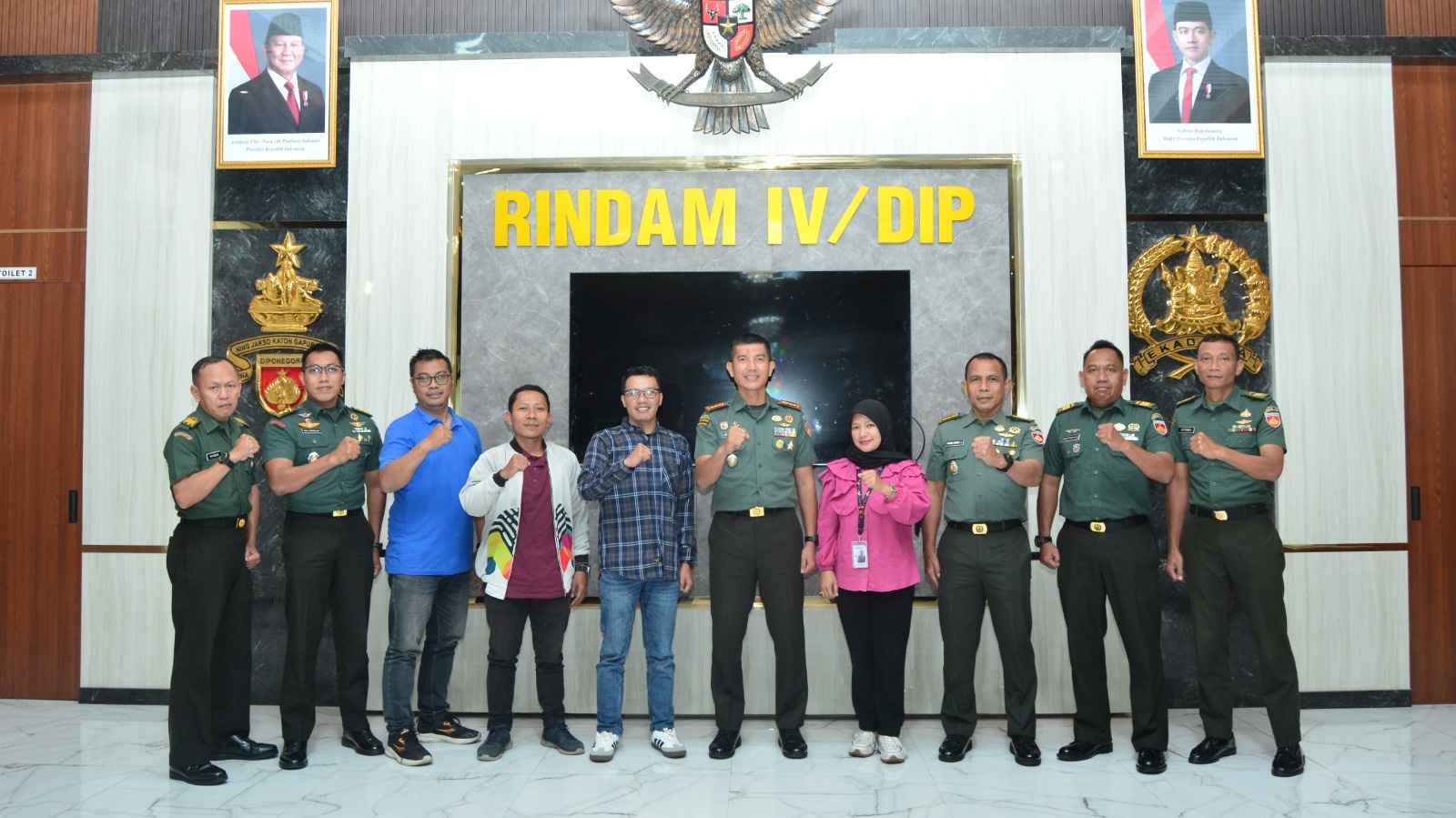 Rindam IV/Diponegoro Kian Terbuka untuk Masyarakat, PWI Kota Magelang ...